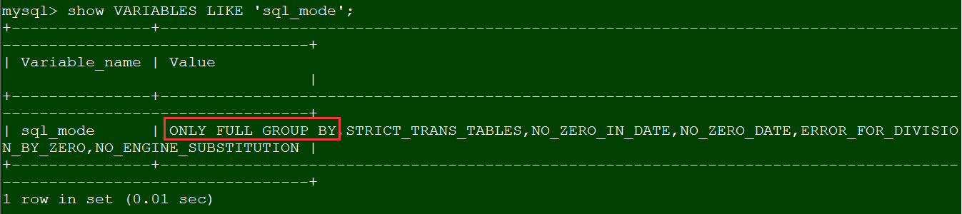一文带你了解mysql sql model的only_full_group_by模式 - 知乎