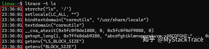 Linux 库函数跟踪利器：ltrace - 知乎