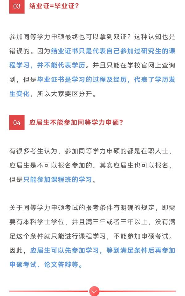 考研常识 —— 同等学力申硕的四大误区，你都清楚吗？ 知乎