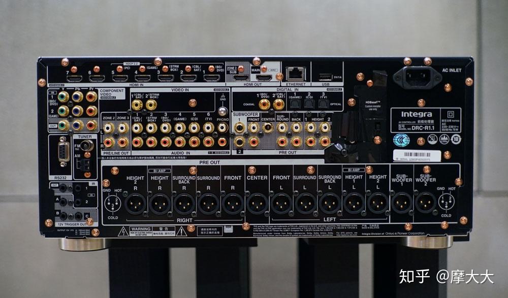 并没有对应的安桥！Integra旗舰前级DRC-R1.1点评 - 知乎