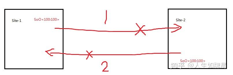 BGP SoO属性测试及验证（含subtitus-as） - 知乎