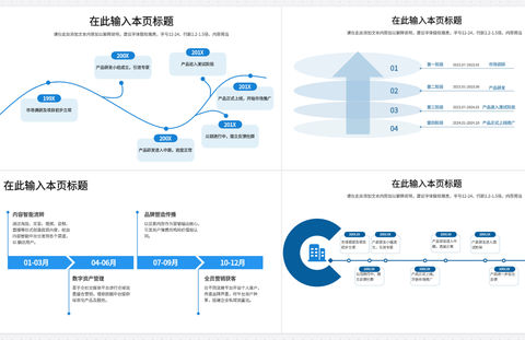 ppt时间轴怎么做？这样画简单又漂亮！ - 知乎