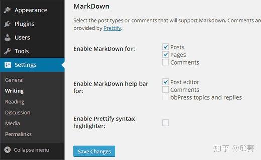 如何在 WordPress 中使用 Markdown？ - 知乎