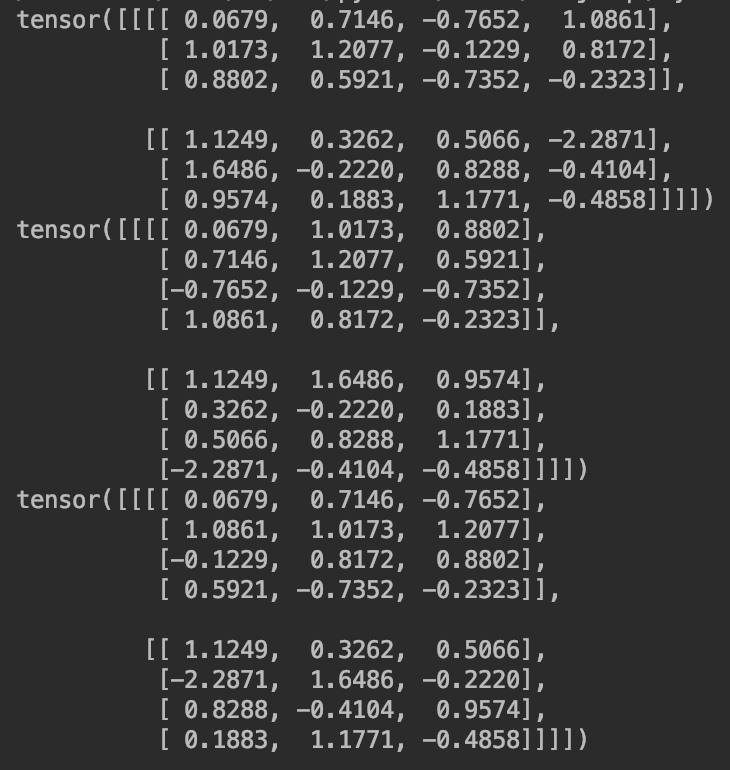 pytorch常用总结 之 tensor维度变换 - 知乎