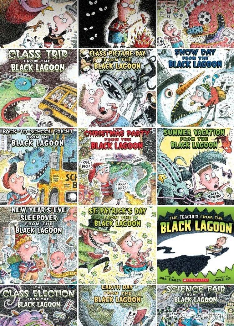 Black Lagoon Adventures series Chapter Books - 27 Books - Mike Thaler ...