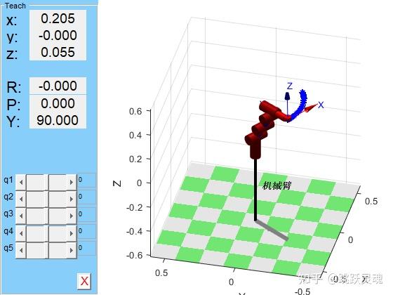 六轴机械臂（带抓手）运动学分析+轨迹规划 - 知乎