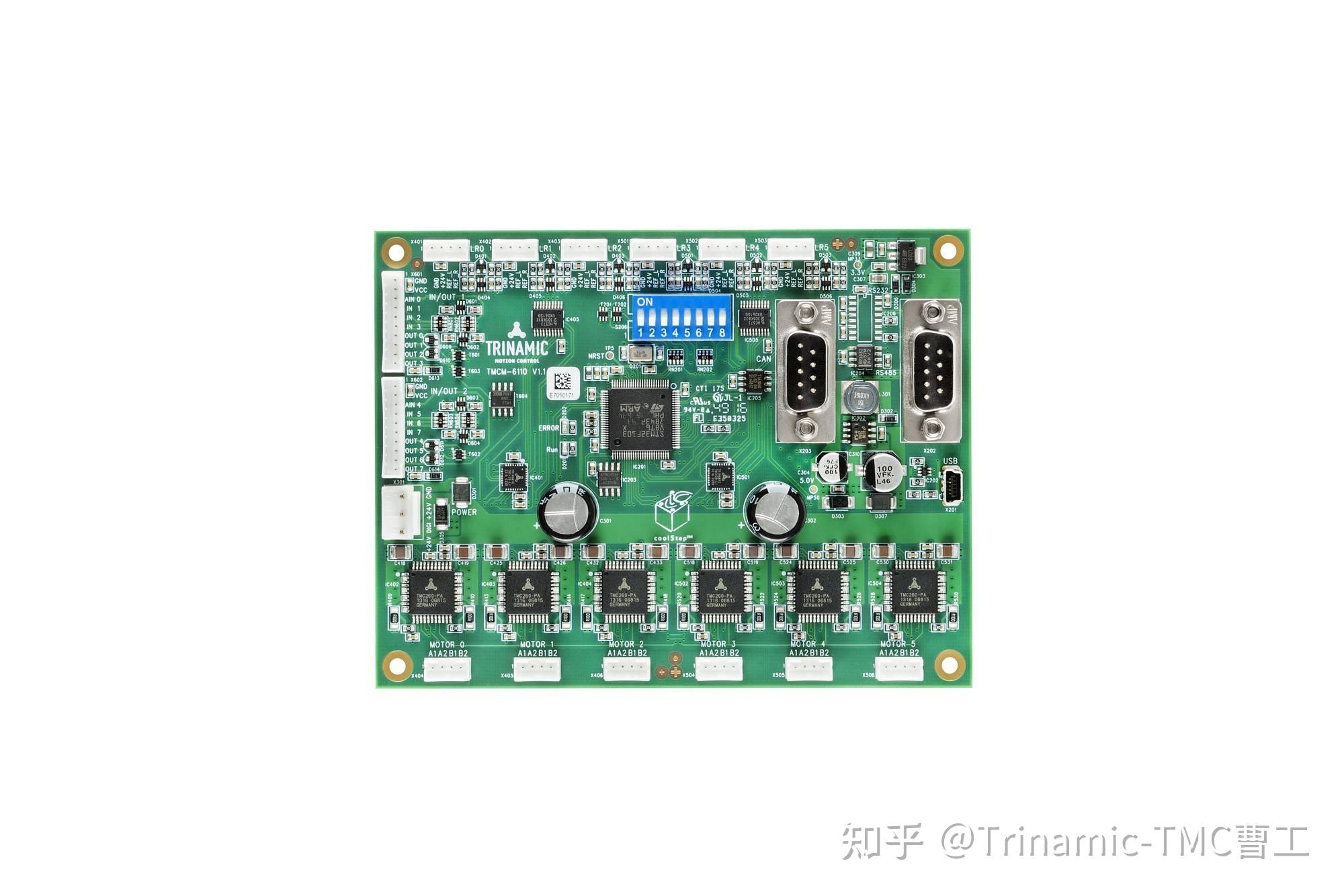 TRINAMIC的六轴步进电机控制模块TMCM-6110简介及使用场景 - 知乎