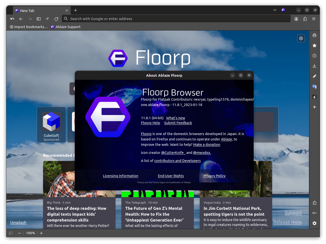 Floorp 浏览器：这是最先进的跨平台 Firefox 衍生品吗？ | Linux 中国 - 知乎