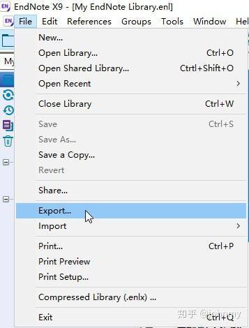 [EndNote]将题录导出为RIS格式 - 知乎