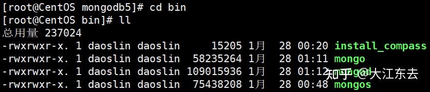 MongoDB-5.0.6.tgz 在CentOS8.5环境下 安装过程 - 知乎