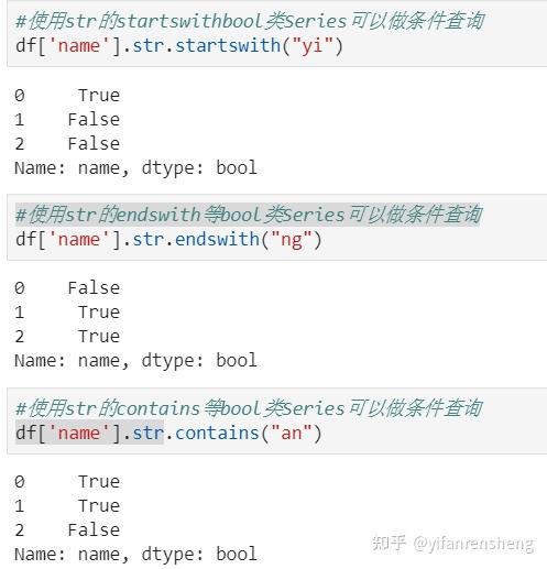 【pd 05】pandas处理字符串str 知乎