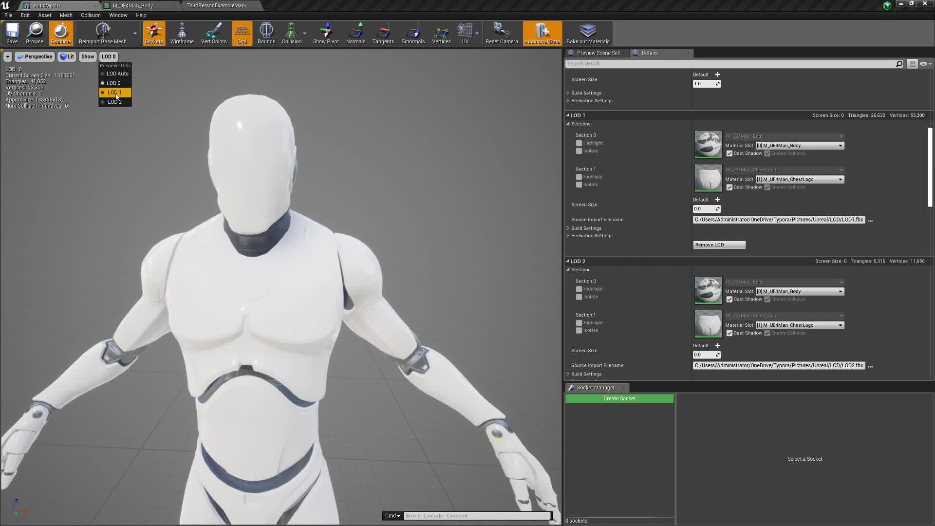 【UE4】浅谈LOD(Level Of Details) - 知乎
