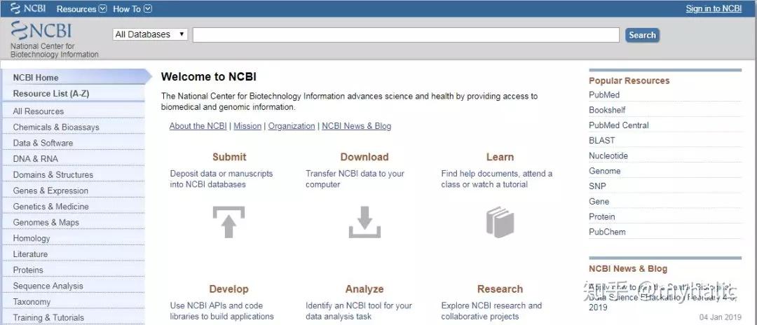 NCBI教程|如何利用NCBI查询GI号 - 知乎