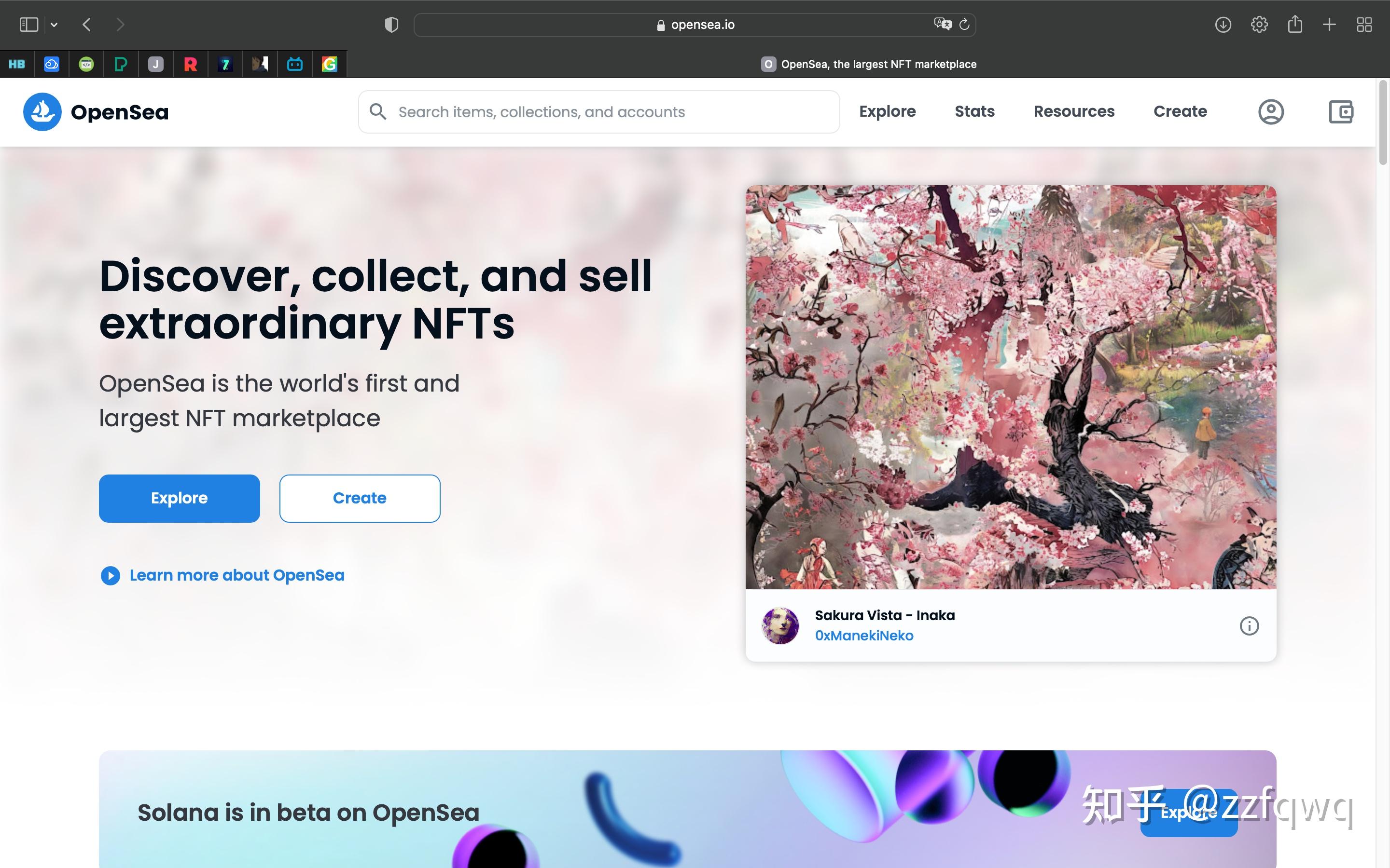 新手如何在全球最大的NFT市场上免费铸造自己的第一个NFT作品 - 知乎