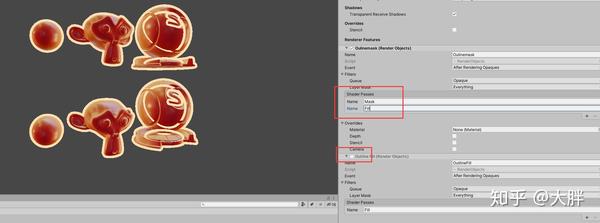 使用Render Feature做描边效果 - 知乎