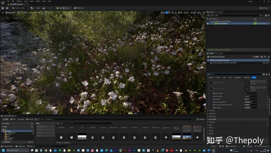 Unreal|使用UE5.4设置程序化地形 - 知乎