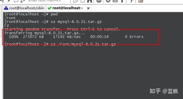 如何在SecureCRT中给linux上传和下载文件 - 知乎