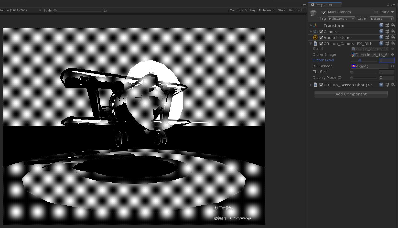 Unity3D后期Shader特效-马赛克6-仿色图案Dither Pattern（灰度四舍五入|颜色相加计算） - 知乎