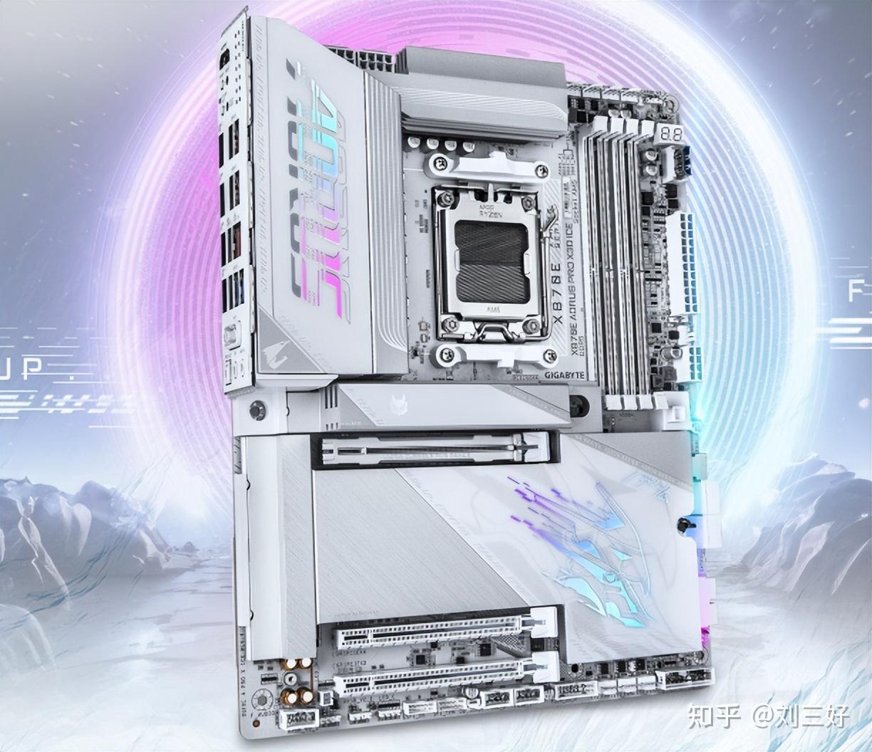 纯白X3D双雄！技嘉超级冰雕X870E、电竞冰雕X870E：参数+选购指南 - 知乎
