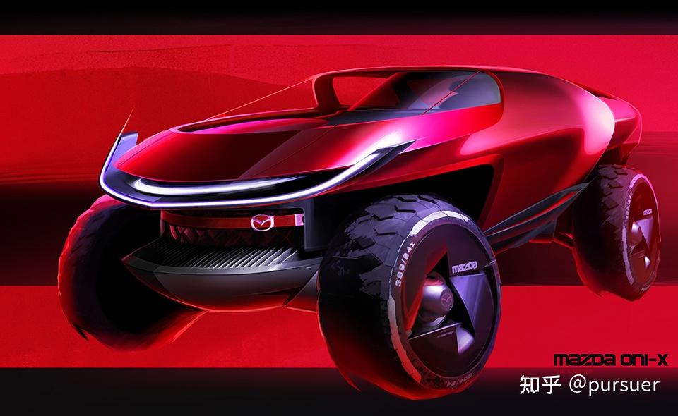 马自达最新设计图曝光，这颜值你打几分？ - 知乎