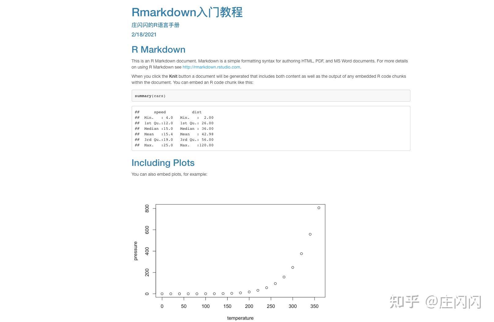 R沟通｜Rmarkdown教程（4） - 知乎