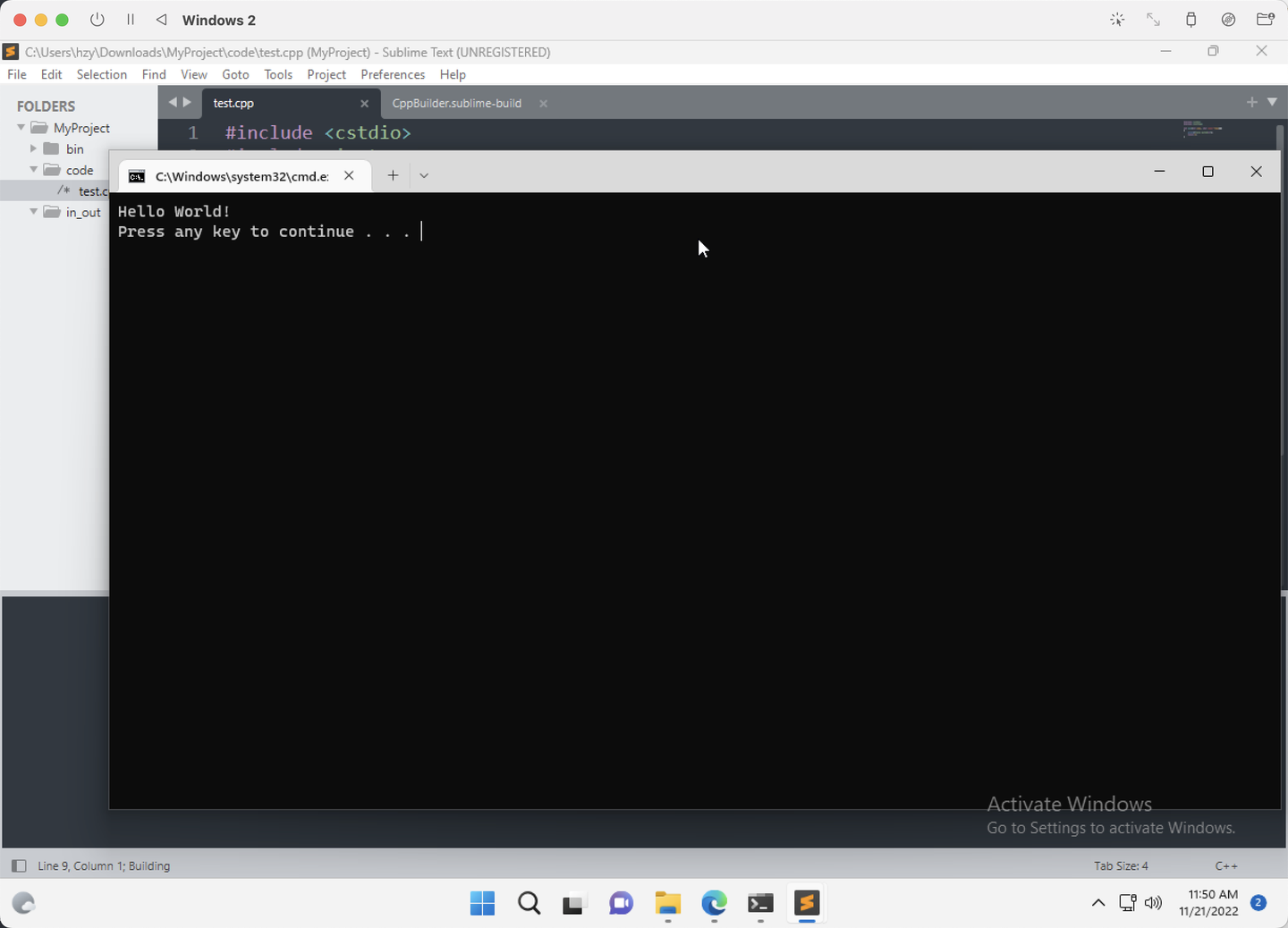 【全网最新、最详细】如何使用 Sublime Text 4 优雅地写C++？ - 知乎
