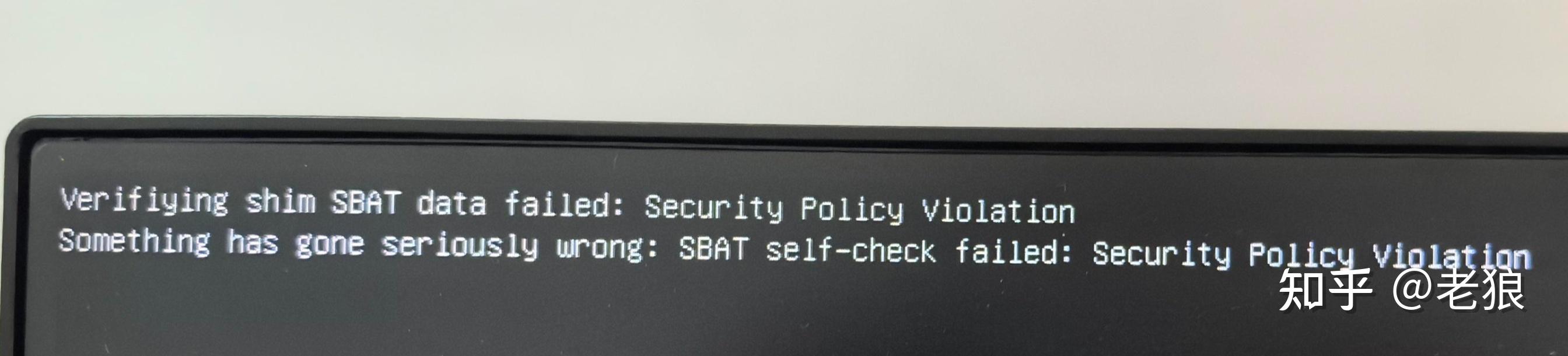微软更新后双系统启动黑屏怎么回事？UEFI安全启动的增强SBAT是什么？怎么就造成宕机了呢？ - 知乎