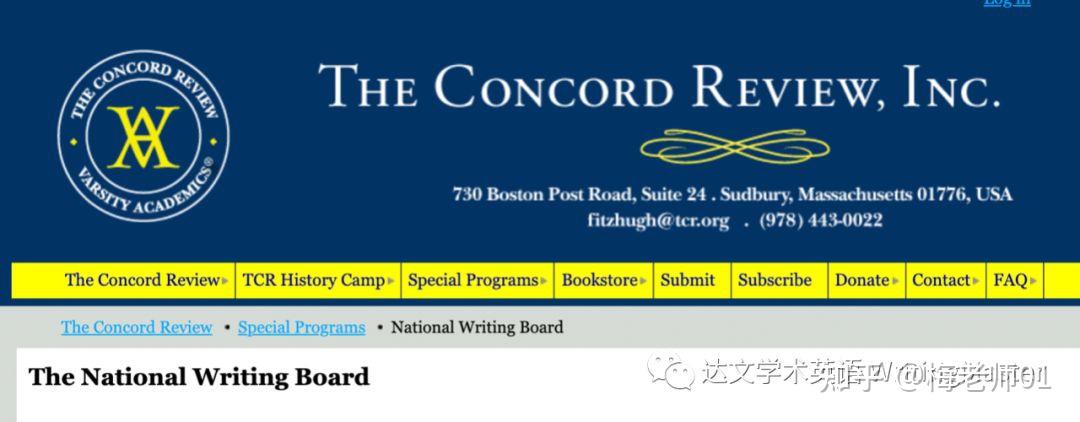 the concord review季刊隐藏升学加分项 - 知乎