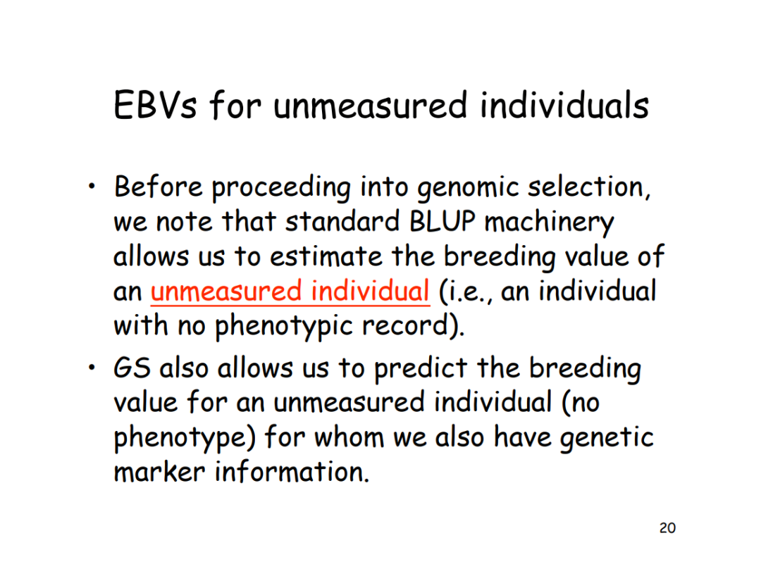 学习 | BLUP与全基因组选择 - 知乎