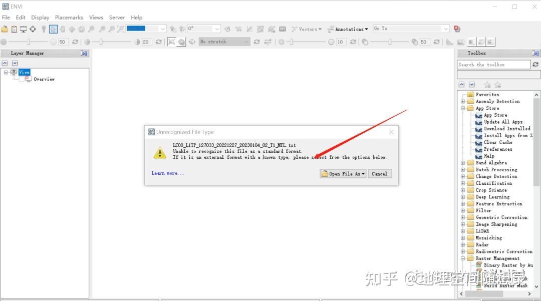 最新LANDSAT(2022以后)数据的打开方式(ENVI) - 知乎