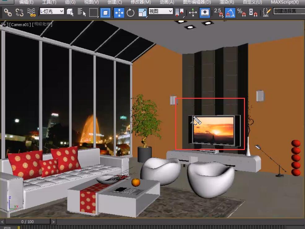 CG MAGIC分享如何使VRay夜景效果的表现主光的布置 - 知乎