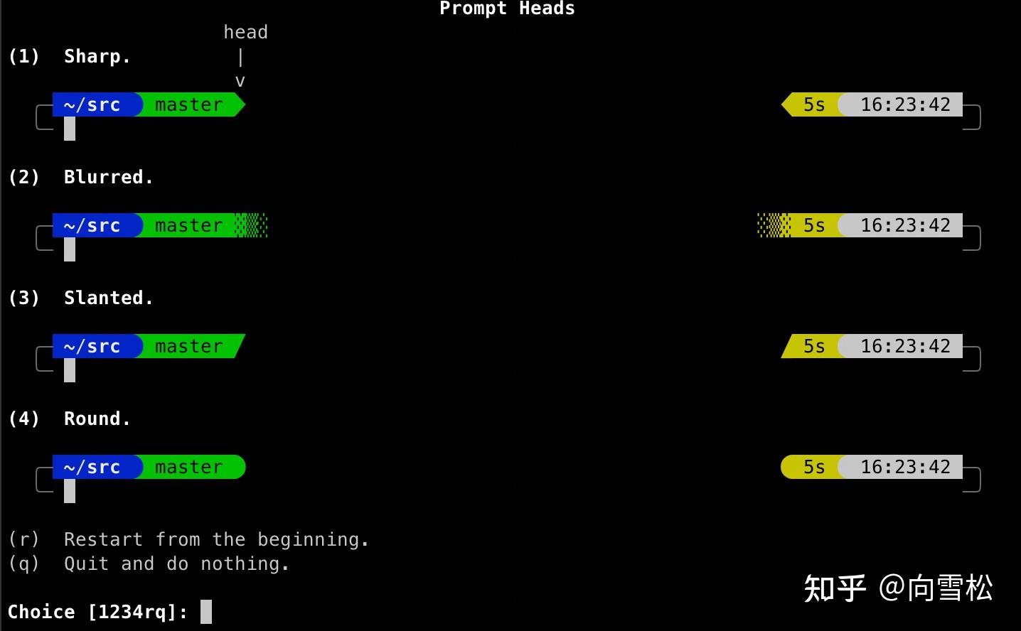oh-my-zsh的powerlevel10k主题配置 - 知乎