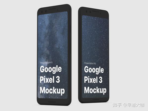 高质量谷歌Google Pixel 3手机屏幕APP界面设计演示样机 Google Pixel 3 XL Mockups - 知乎