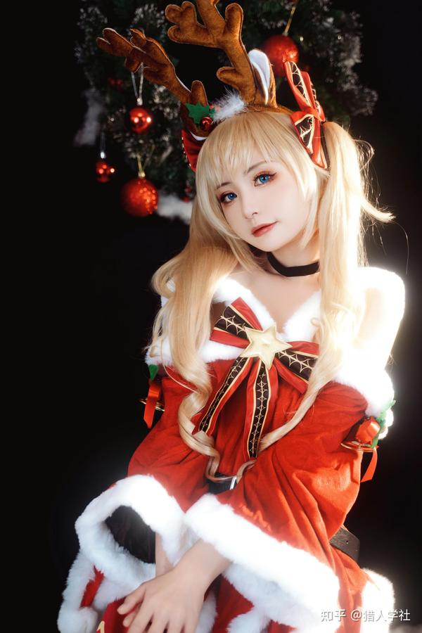 金鱼kinngyo(花音栗子) – 花音栗子&喵小吉 – Merry Cheistnas cosplay美图 cos写真套图合集 - 知乎