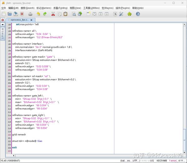 你会配置Windows下的jEdit，用于阅读/编辑sentuarus代码吗？ - 知乎
