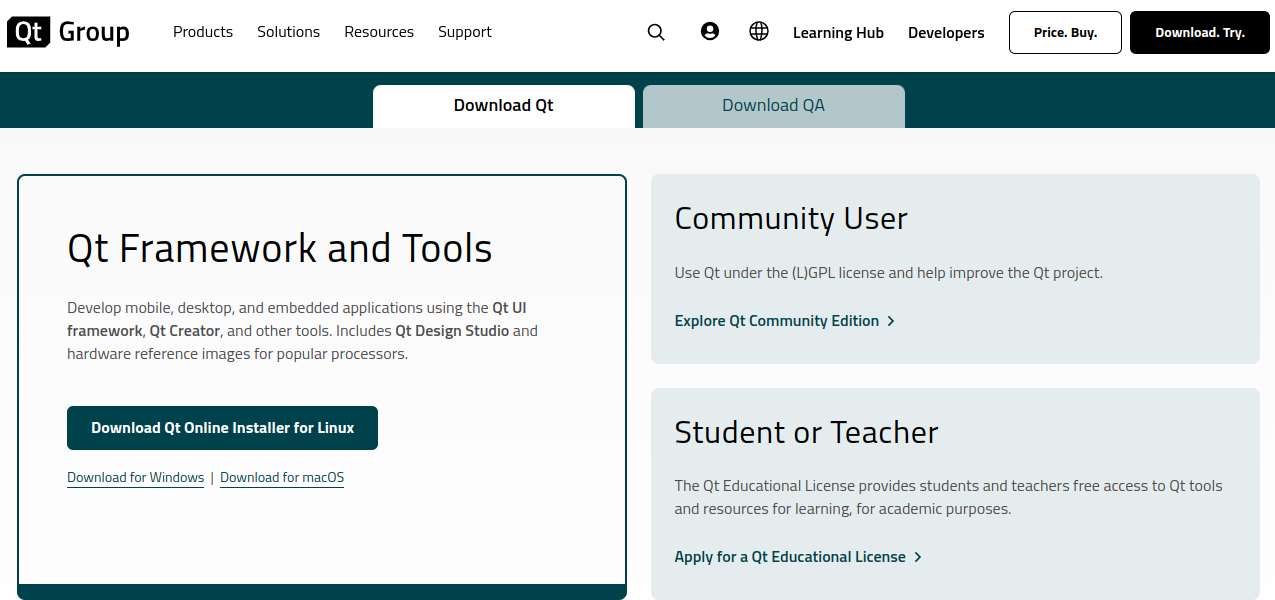 Ubuntu 24.04下安装QT6.8.x - 知乎
