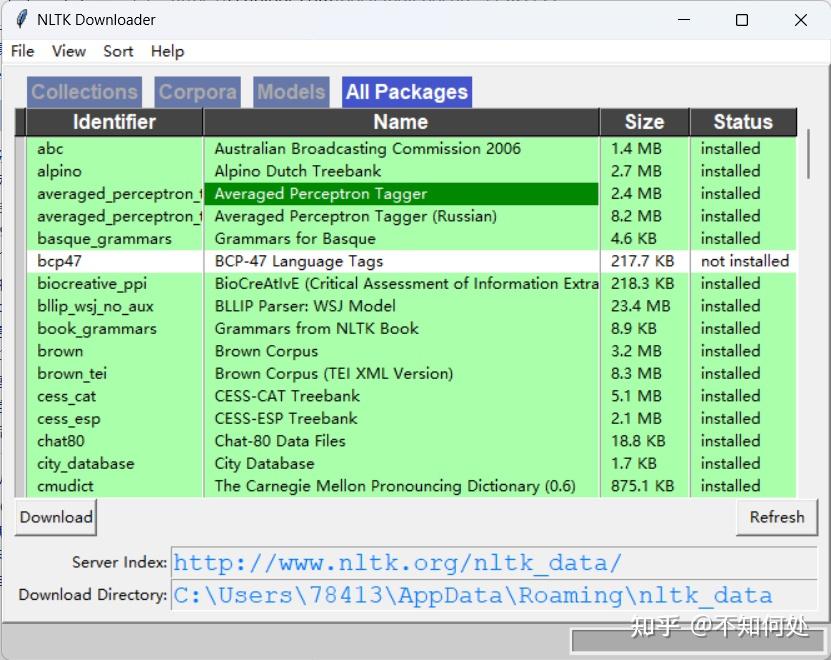 nlp入门之nltk工具使用 - 知乎