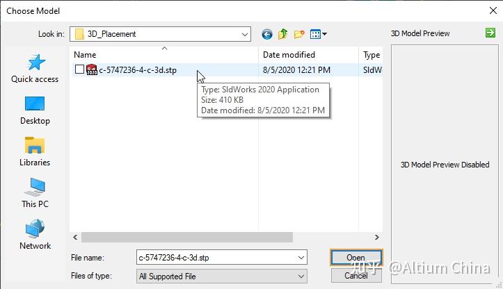 如何在PCB库的封装中精确放置三维模型 - 知乎