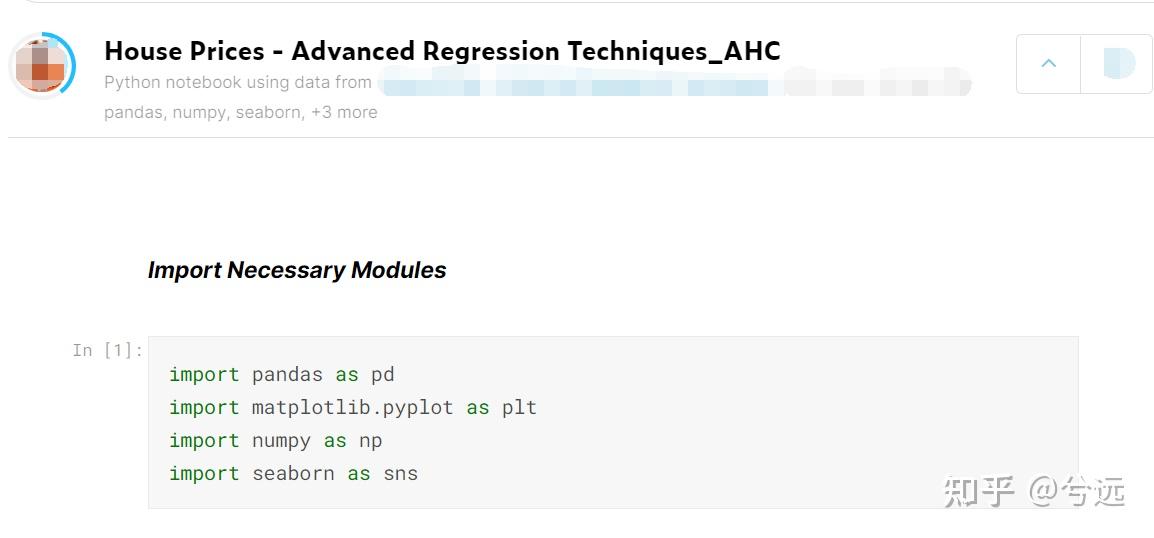 和你一起成长的Kaggle——基本使用篇一 - 知乎