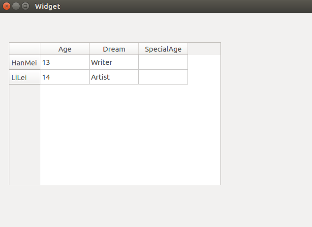 Qt TableWidget 控件 及自定义委托 - 知乎