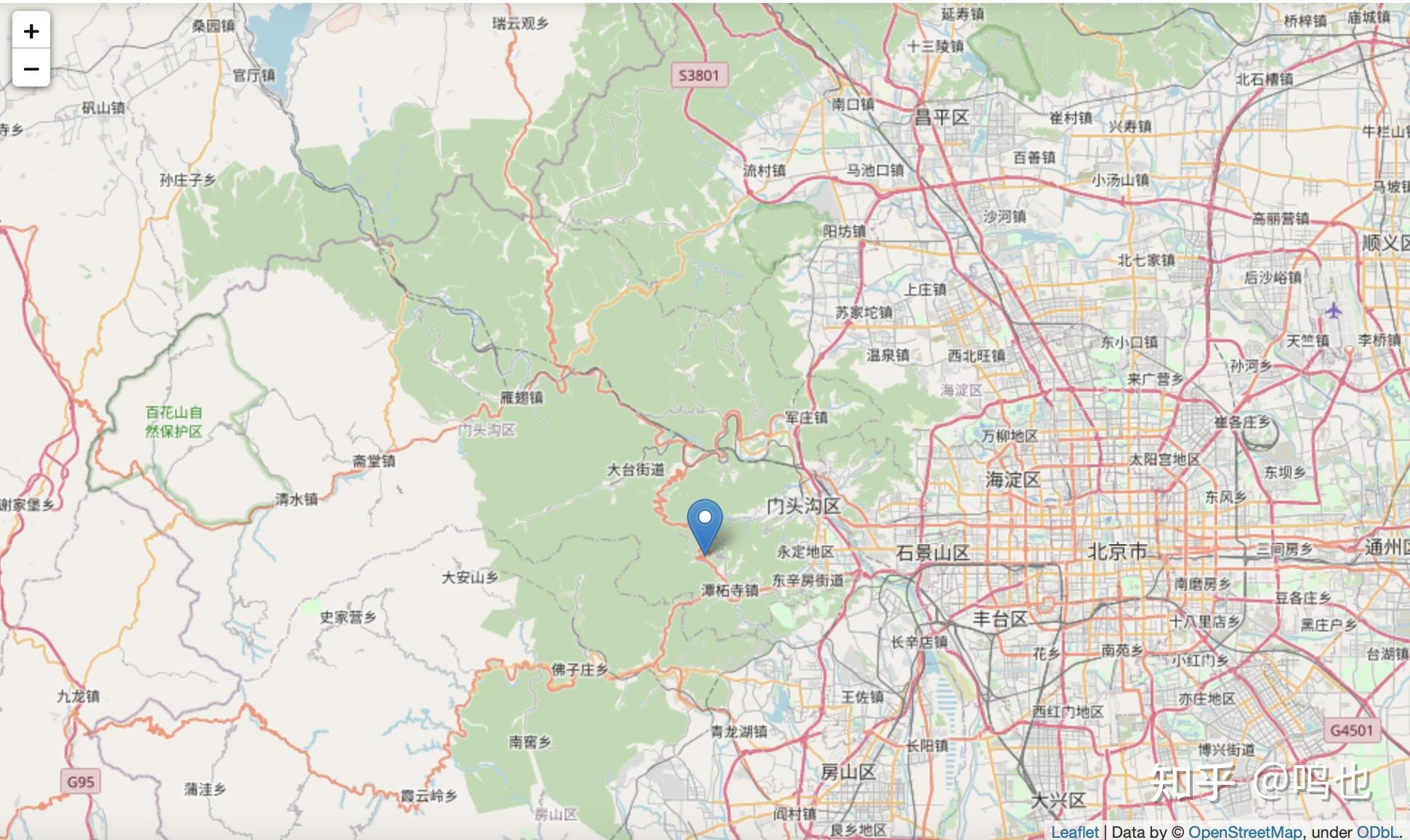 folium(地图可视化)的使用方法 - 知乎