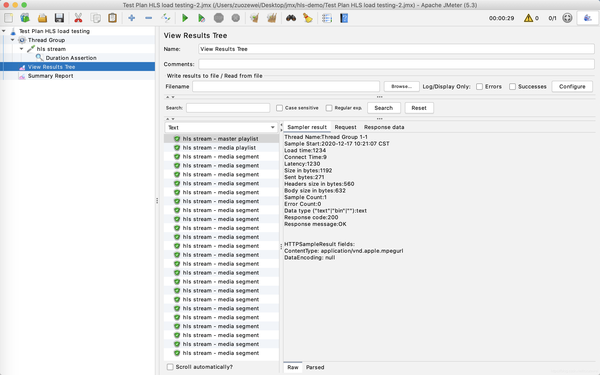 jmeter压测视频流-HLS - rmticocean - 博客园