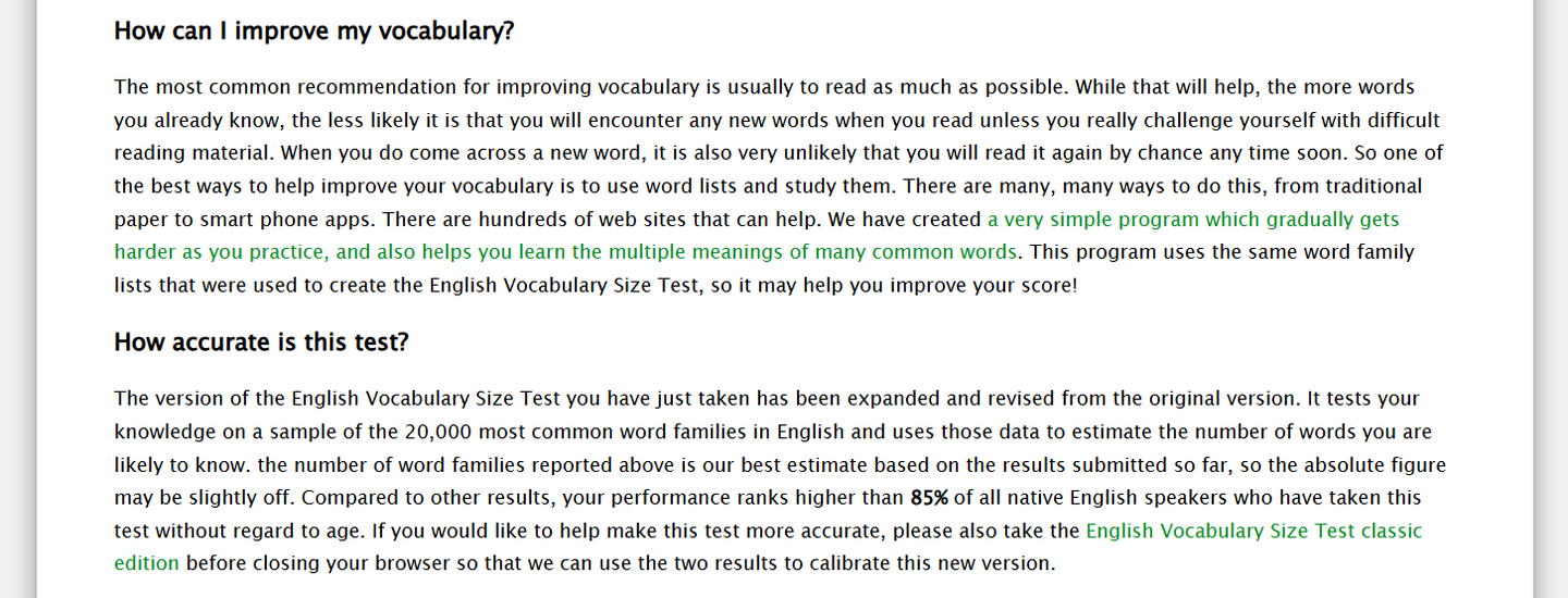 How to know your English vocabulary size? 如何知道你的英语词汇量？ - 知乎