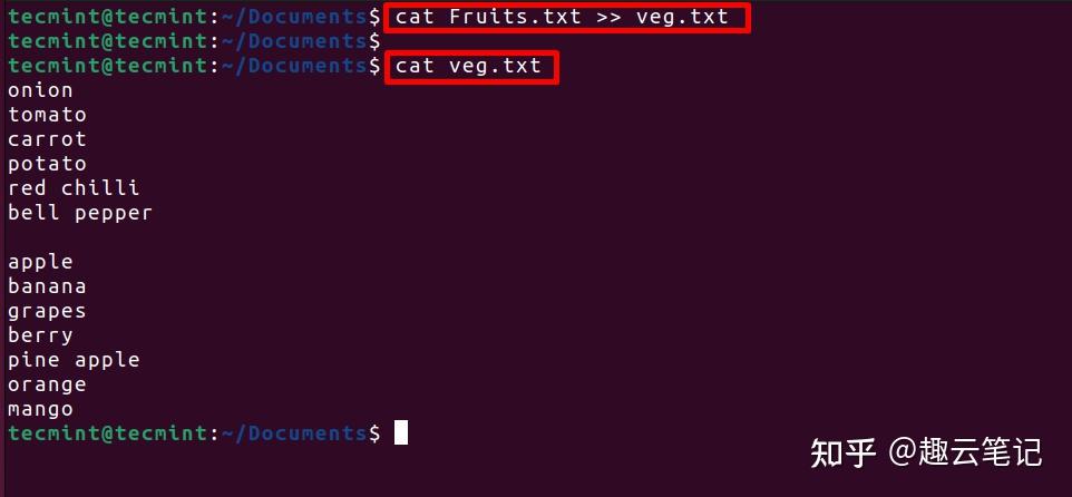 如何在Linux系统中使用Cat命令 [22个典型示例] - 知乎