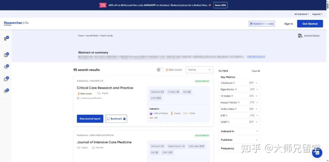 利用工具高效寻找 “投稿期刊“的技巧 - 知乎