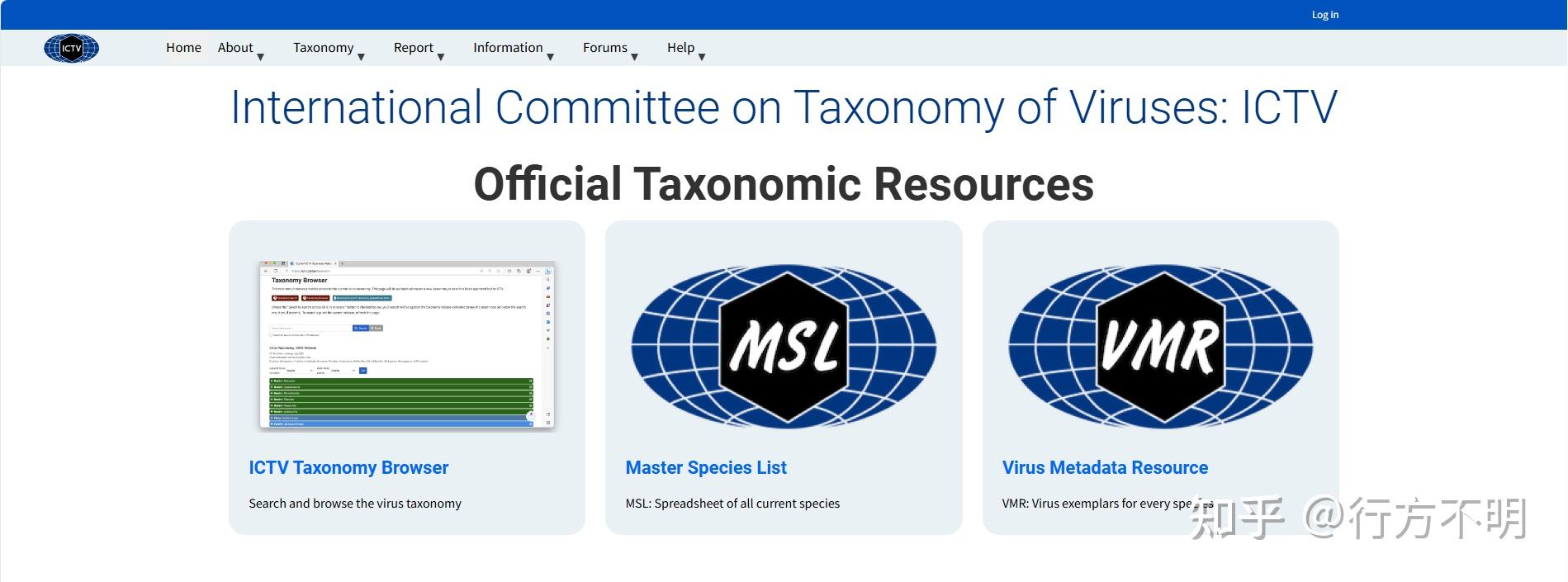 ICTV taxonomy - 知乎