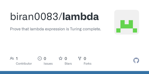 手把手教你证明lambda表达式的图灵完备性 - 知乎