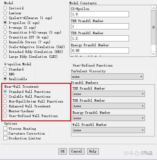 湍流模型和壁面函数总结 - 知乎