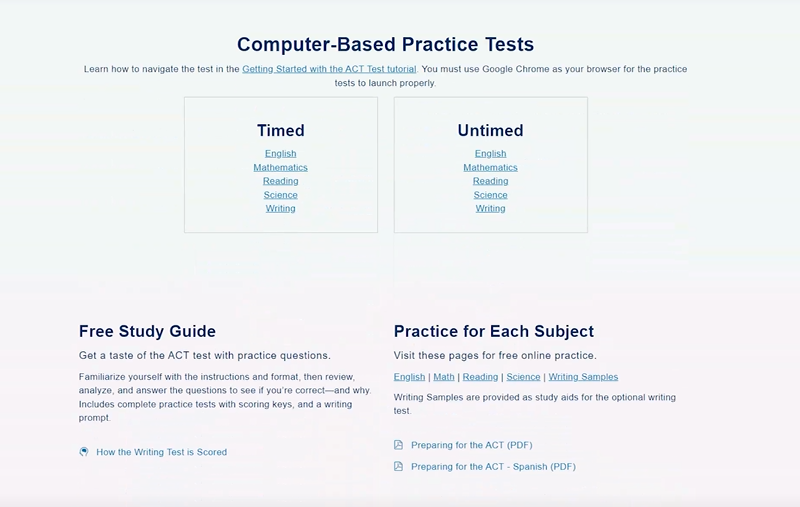 ACT官方教你备考，这些备考资源一定要收藏！ - 知乎