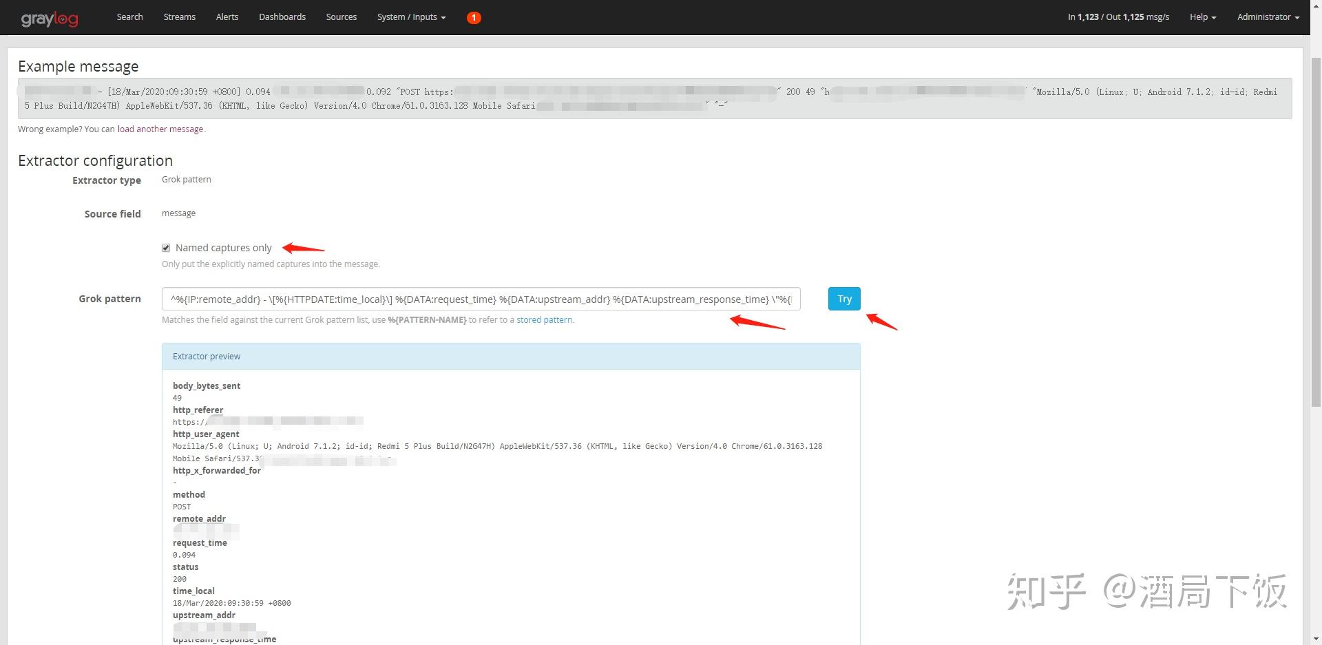 [日志分析]Graylog2进阶 通过正则解析Nginx日志 - 知乎